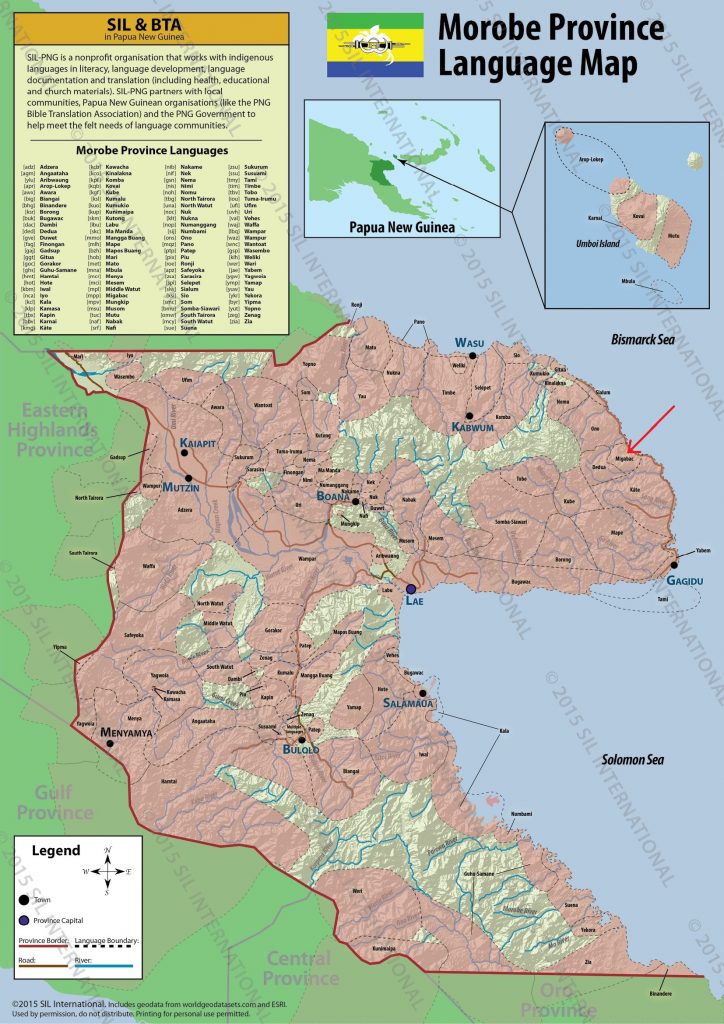 Our work in Papua New Guinea – All the Word